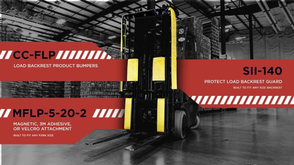 Super Yellow Forklift Load Backrest Guard - J.McErins